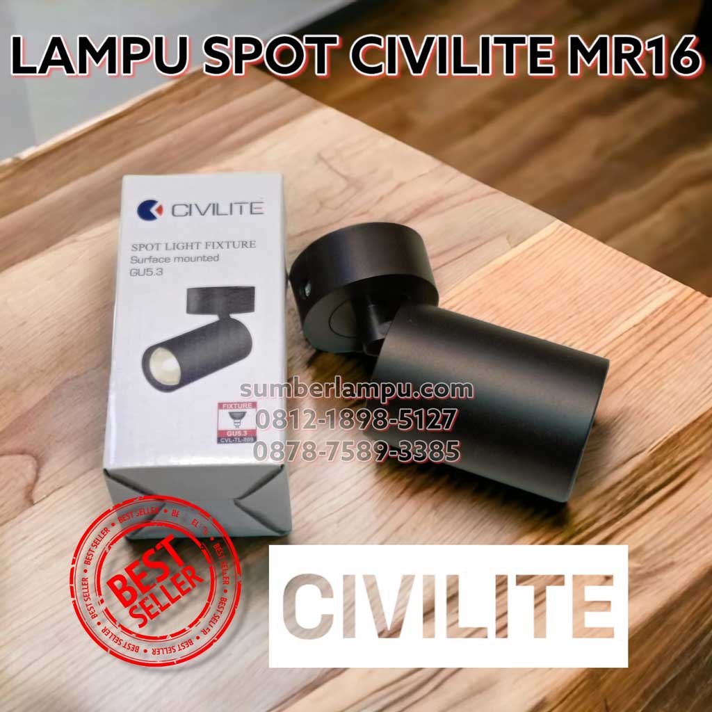 JUAL Lampu Spot CIVILITE GU5.3 Harga Terbaru | Sumber Lampu
